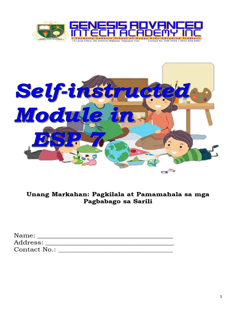 1ST-Q-ESP-7-WEEK-1-5 | PDF