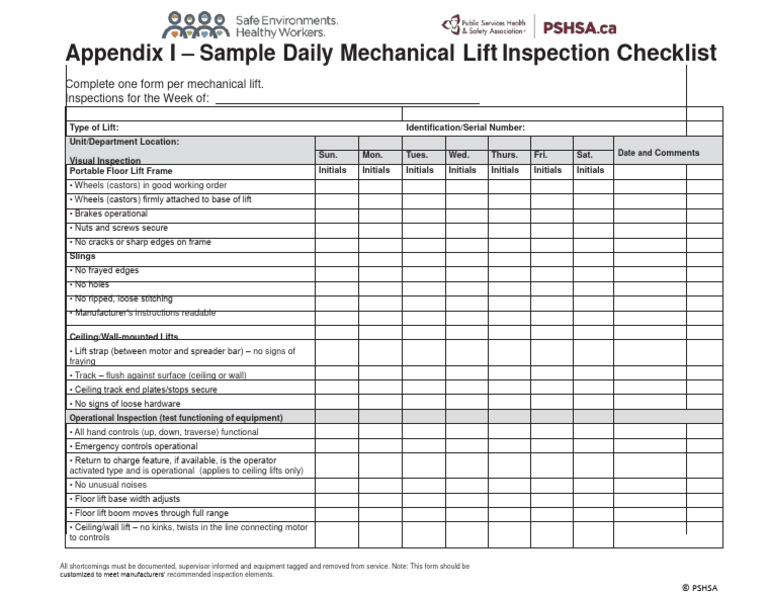 Ck0du5in100705fm29mdk40lq Handle With Care Appendix I Sample Daily ...