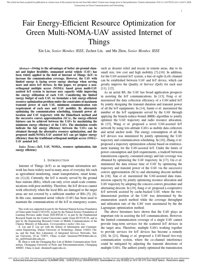 3 NOMA | PDF | Internet Of Things | Mathematical Optimization