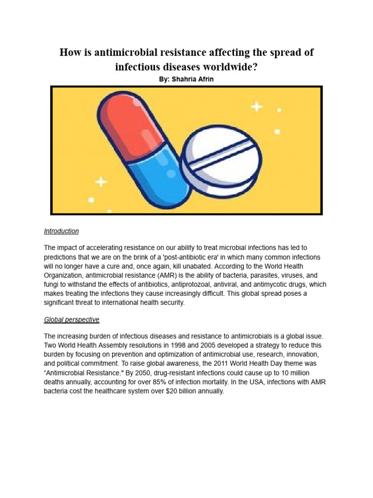 Antimicrobial Resistance and Global Health | PDF | Antimicrobial ...