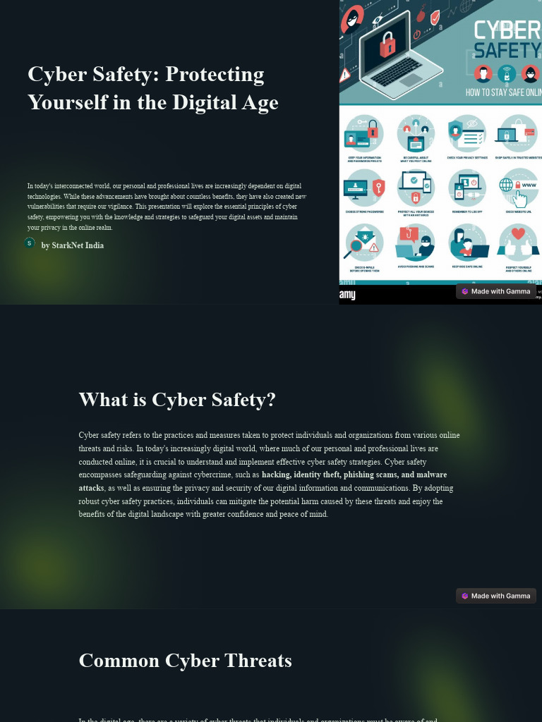 Cyber Safety: Essential Protection Tips | PDF | Malware | Password