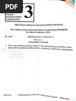 Free WAEC Past Question On Health Education / Science | PDF ...