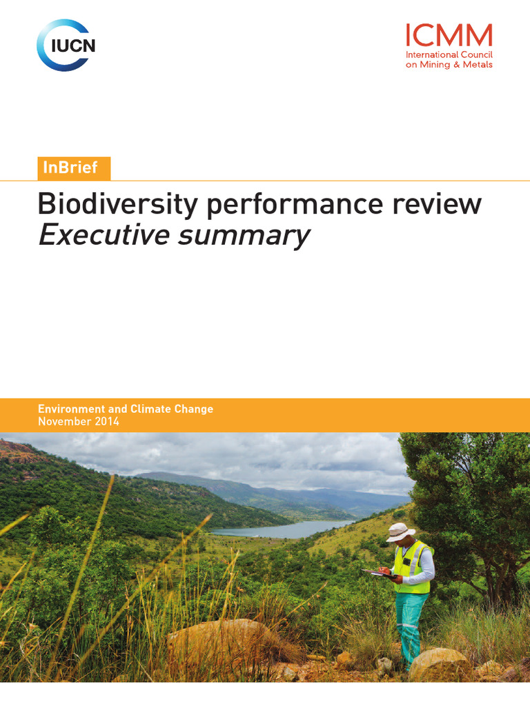 Biodiversity Performance Review - Exec Sum | PDF | Biodiversity ...
