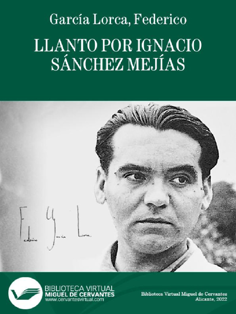 Llanto Por Ignacio Sanchez Mejias 923788 | PDF