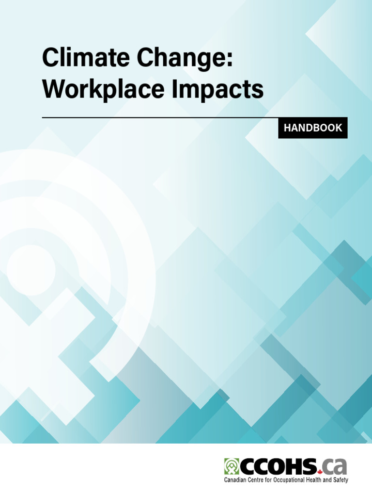 Climate-Change Workplace Impacts | PDF | Occupational Safety And Health ...
