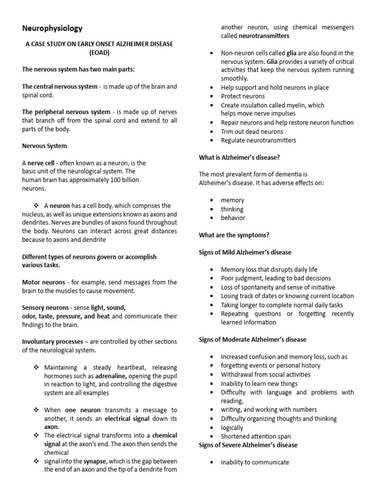 Neurophysiology | PDF | Neuron | Nervous System