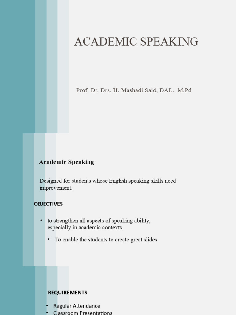 Effective Public Academic Speakers | PDF | Public Speaking | Cognition