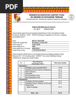 Surat Keterangan Hasil Ujian SD | PDF