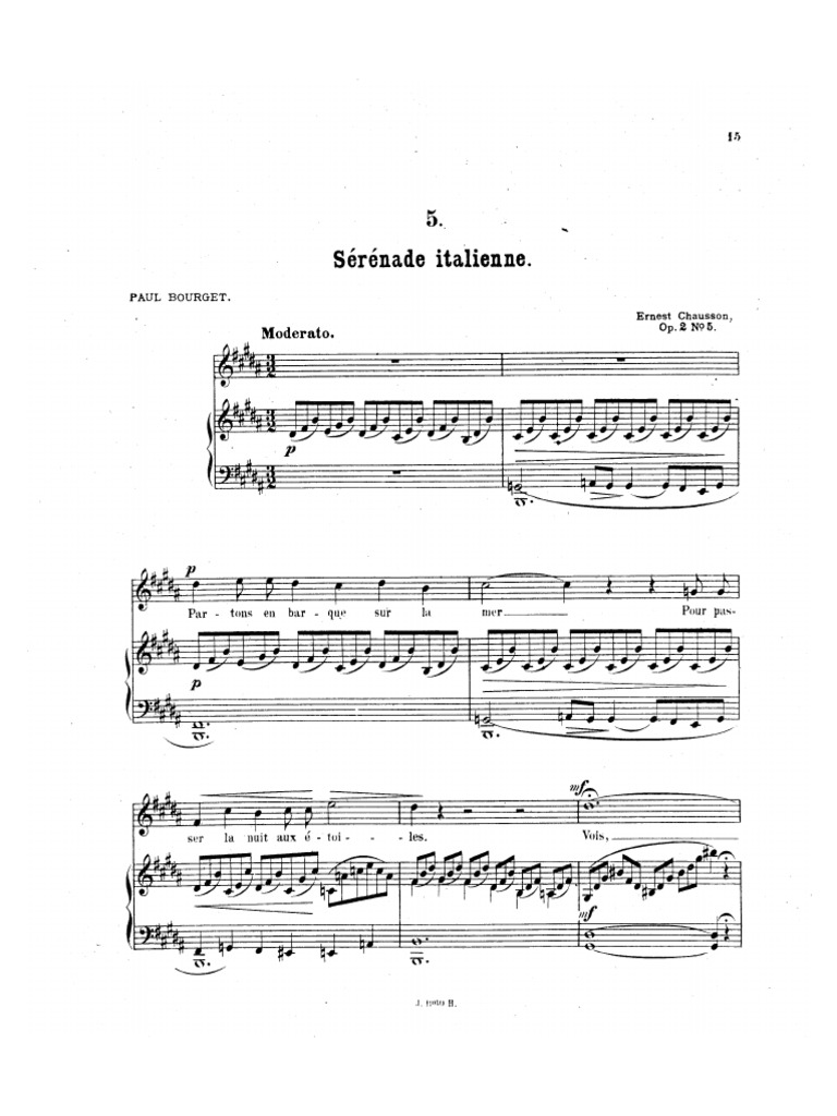 Sérénade Italienne | PDF