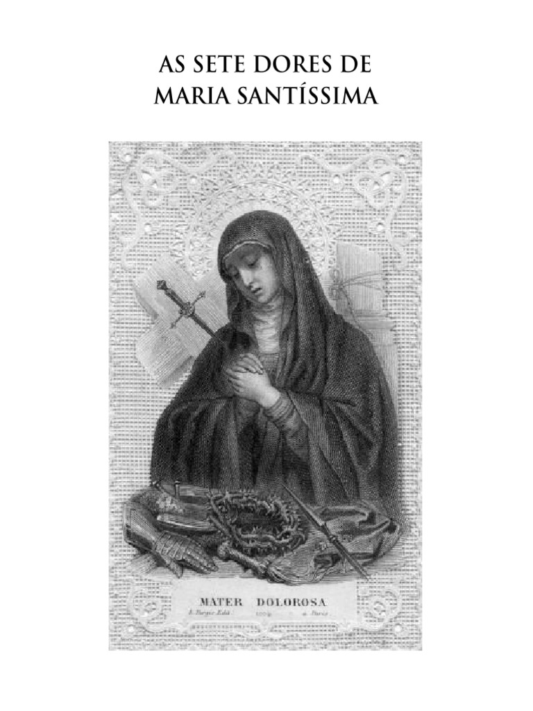 Sete Dores de Nossa Senhora | PDF | Jesus | Amor