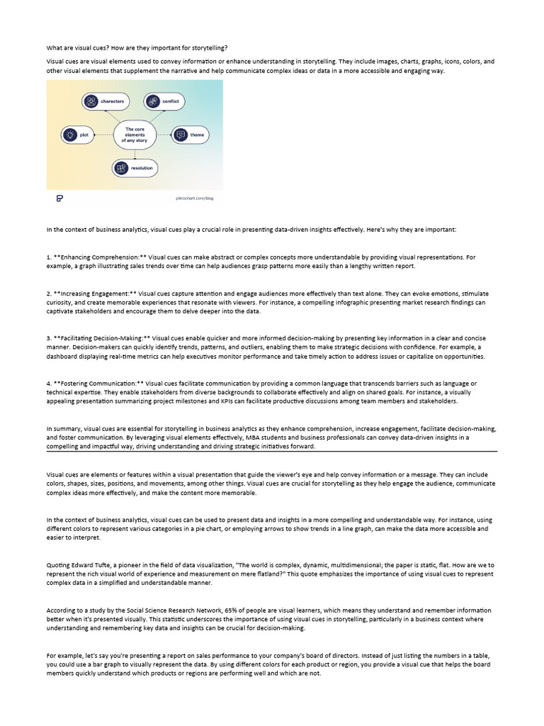 What Are Visual Cues | Download Free PDF | Infographics | Icon (Computing)
