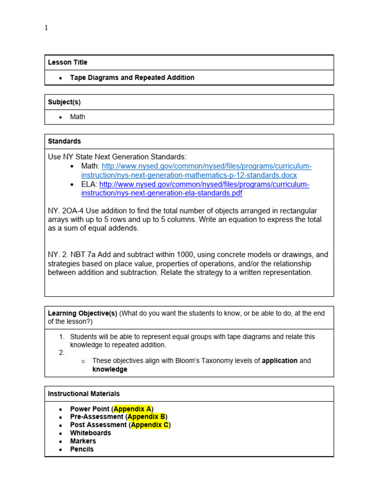 Math Lesson Weebly Pdf Worksheet Learning