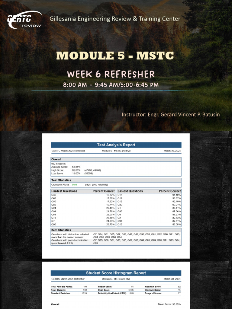 Week 6 - Module 5 (March 2024 Refresher) | Download Free PDF | Triangle | Euclidean Geometry