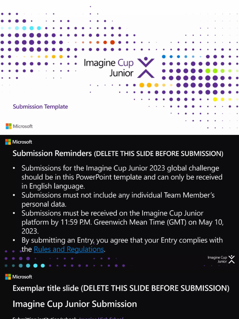 PowerPoint Imagine Cup Junior - PPTX (Autosaved) | PDF