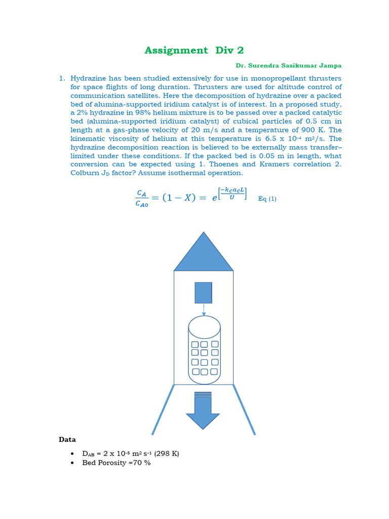 Assignment 4 Div 2 | PDF | Spacecraft Propulsion | Continuum Mechanics Assignment 4 Div 2 | PDF | Spacecraft Propulsion | Continuum Mechanics