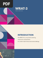 Wrat 5 Final | PDF | Cognition | Cognitive Science