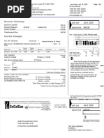 Att Wireless Bill Template | PDF