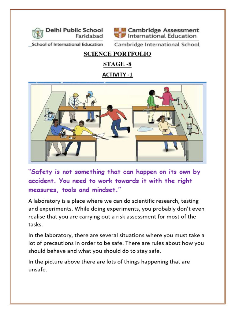 STAGE 8 UNIT 1 Portfolio | PDF | Rust | Corrosion