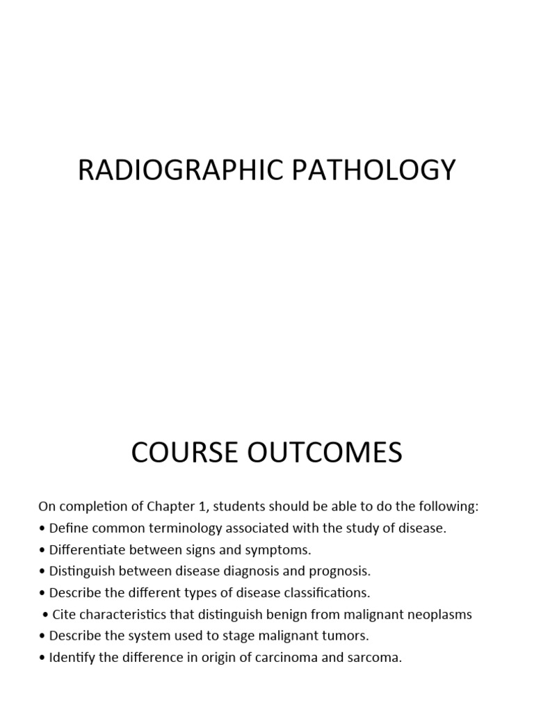 1.radiographic Pathology | PDF | Pathology | Inflammation