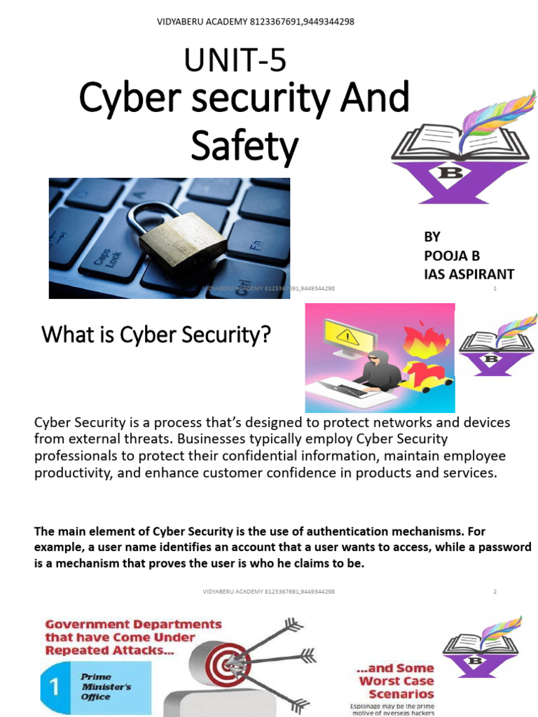 Understanding Cyber Security Essentials | PDF | Security | Computer Security