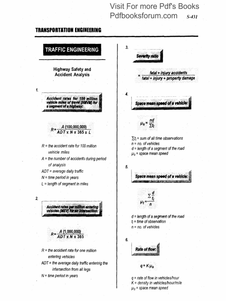 Transportation Engineering by Besavilla | PDF