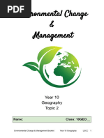 Year 7 Geography - Place and Liveability Homework Booklet | PDF | Earth ...