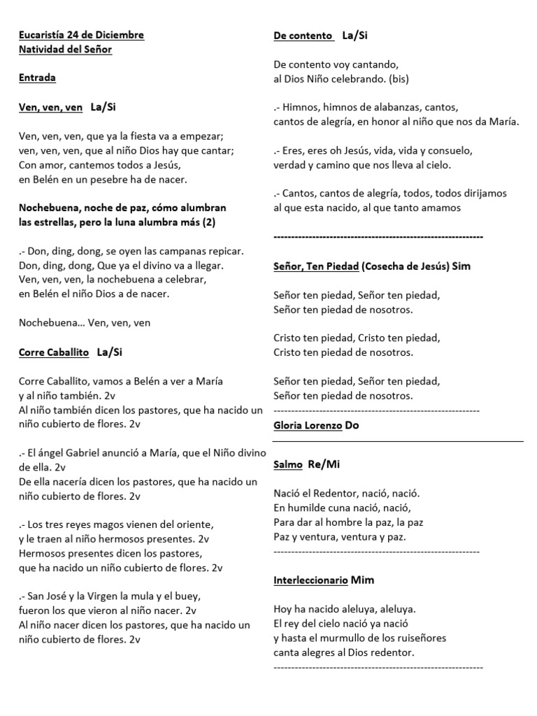 Celebración de la Natividad del Señor | PDF | María, madre de Jesús ...