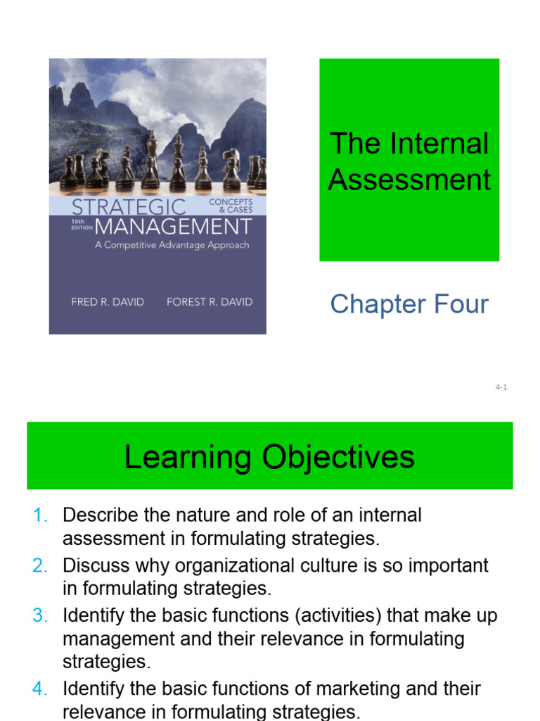 David - sm16 - ppt04 Internal - Modified | PDF | Marketing | Strategic Management