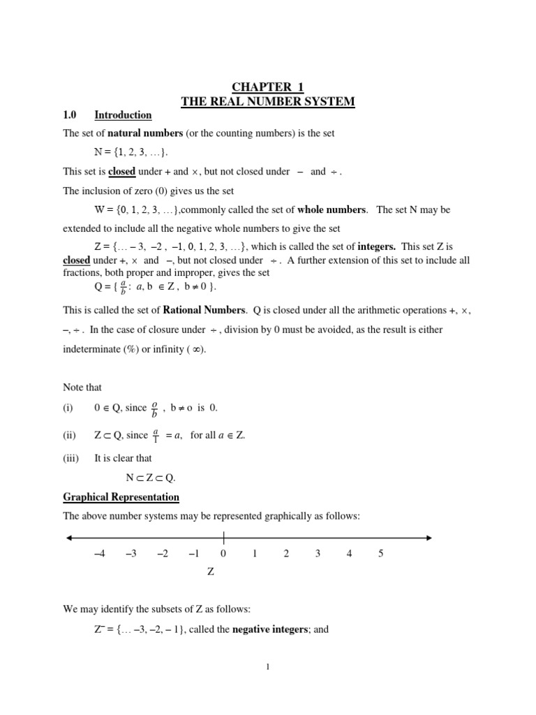 M Ath 152 Notes With Analysis | PDF | Numbers | Real Number