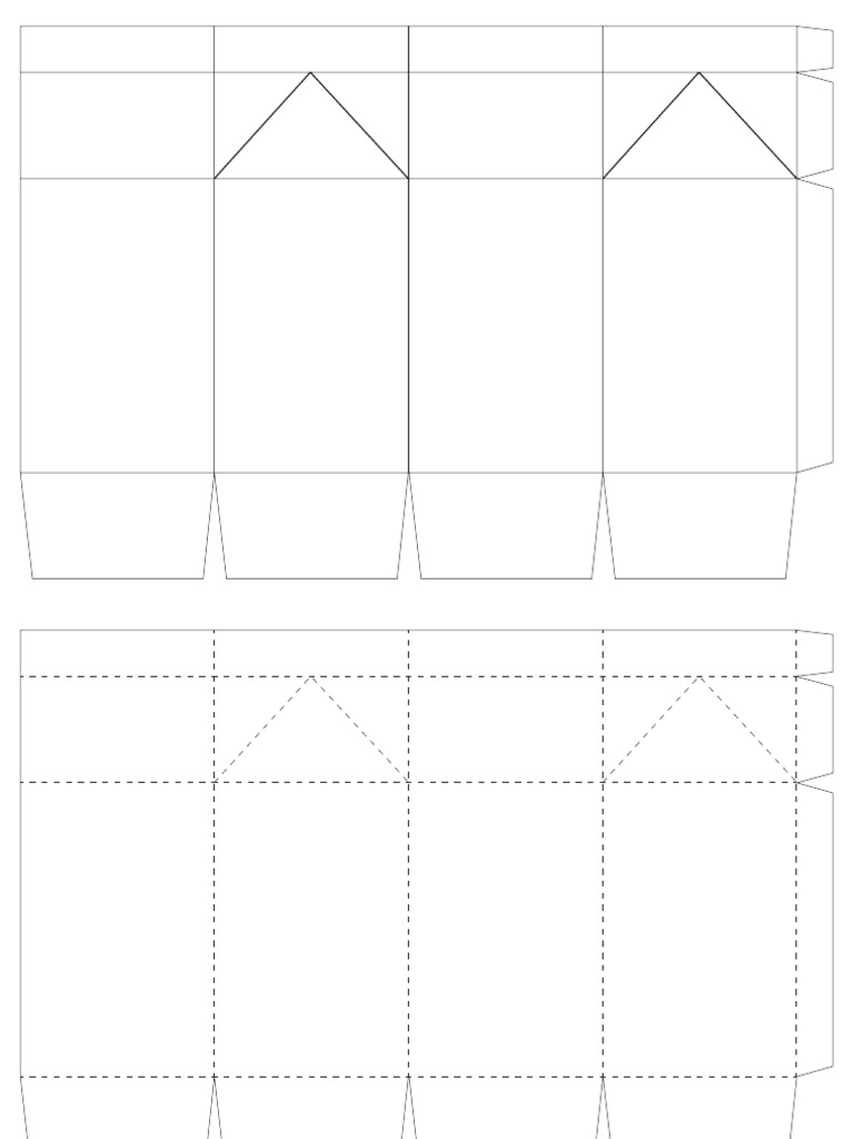 M0001 Caja Milk Box (Una Hoja) | PDF