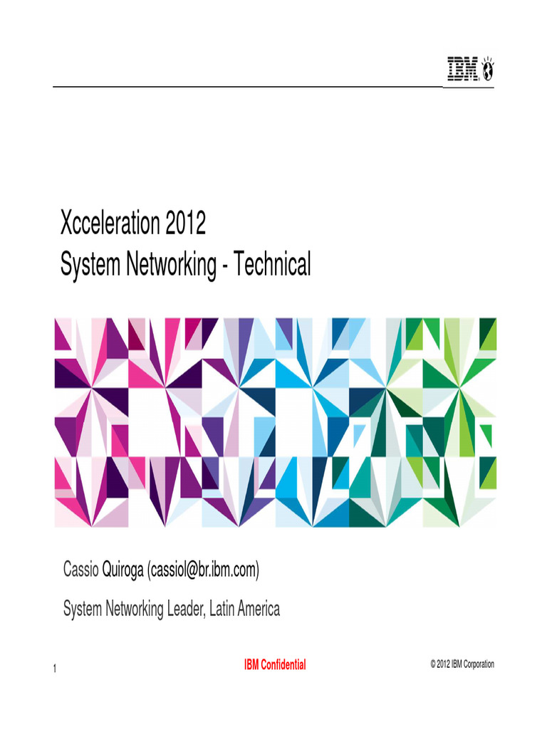 Tech - Networking - Cassio Quiroga | PDF | Virtual Machine | Computer Network