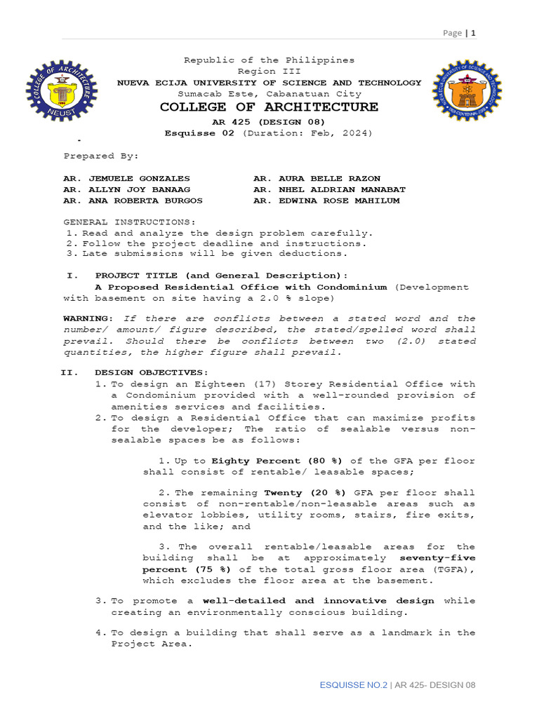 Esquisse 02 | PDF | Buildings And Structures