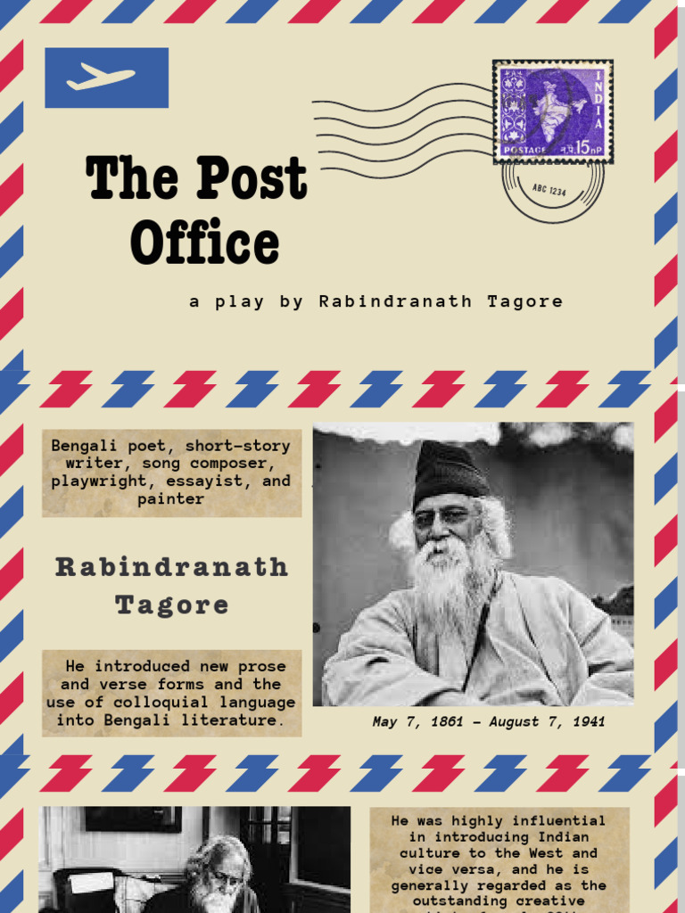 The Post Office: A Play by Rabindranath Tagore | PDF | Rabindranath Tagore