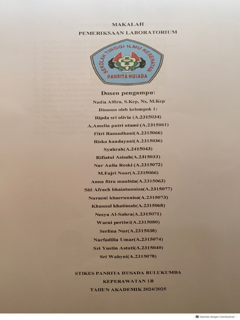 KLPK 1 Laboratorium | PDF