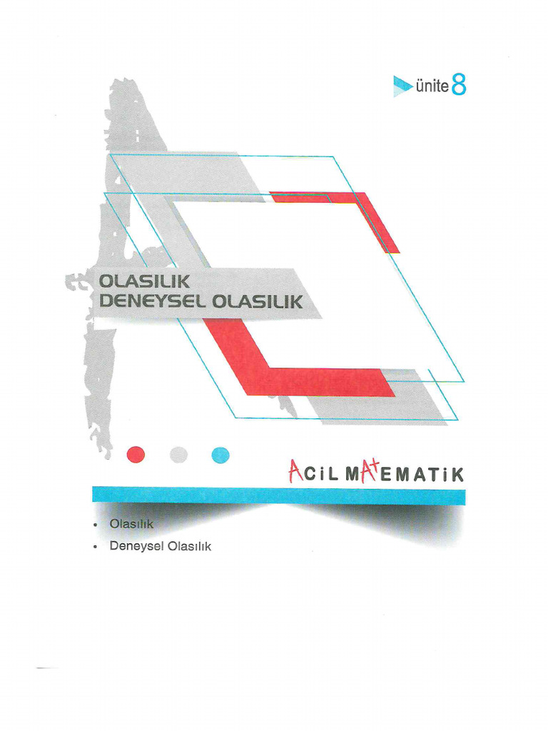 Aci̇l Mat Olasilik | PDF