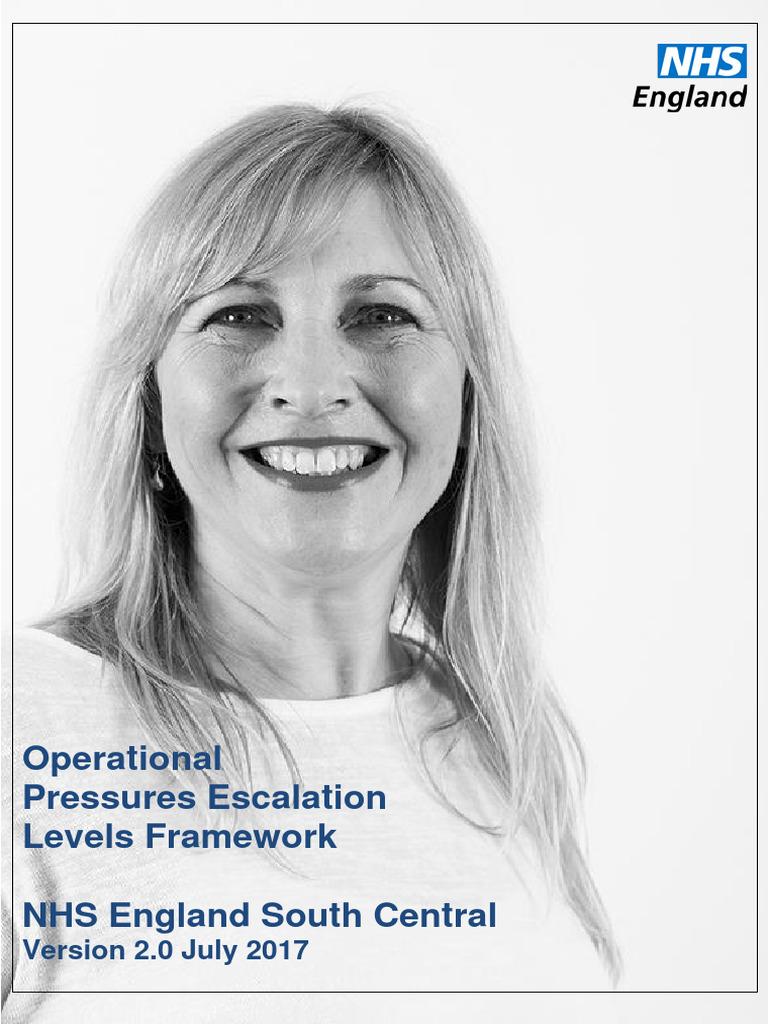Nhse SC Opel Framework | PDF | Emergency Department | National Health ...