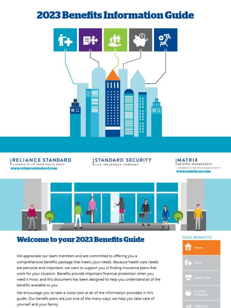 2023 Benefits Guide FINAL | PDF | Health Savings Account | Health Economics