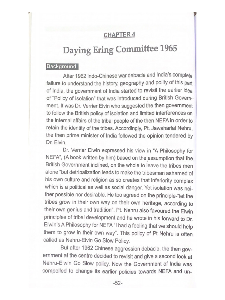 Daying Ering Committee 1965 | PDF
