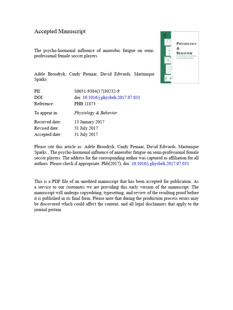 Broodryk 2017 | PDF | Psychological Concepts | Behavioural Sciences