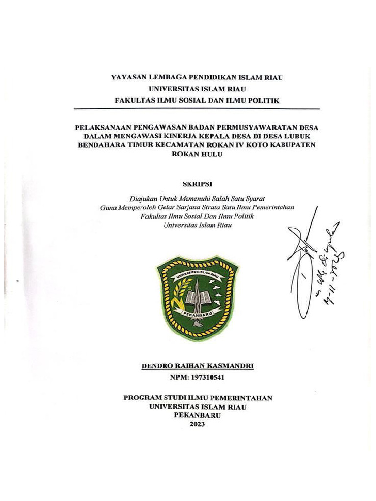 Skripsi Dendo Raihan-1 | PDF