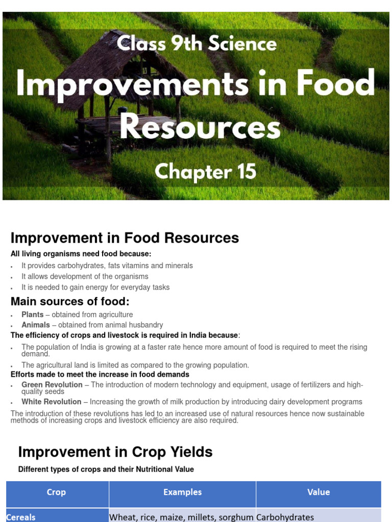 Enhancing Food Resources for Sustainability | PDF | Honey Bee | Agriculture