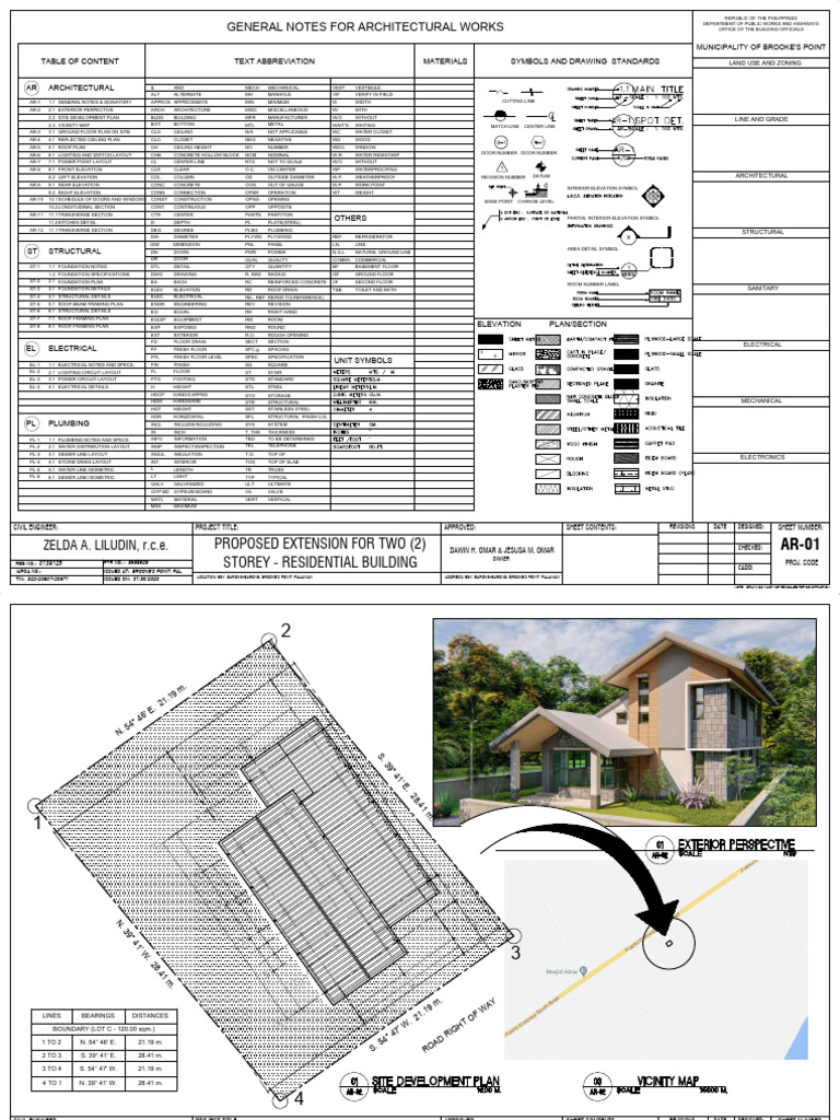 2d Omar-Drawingset For Submission | PDF | Building | Building Engineering