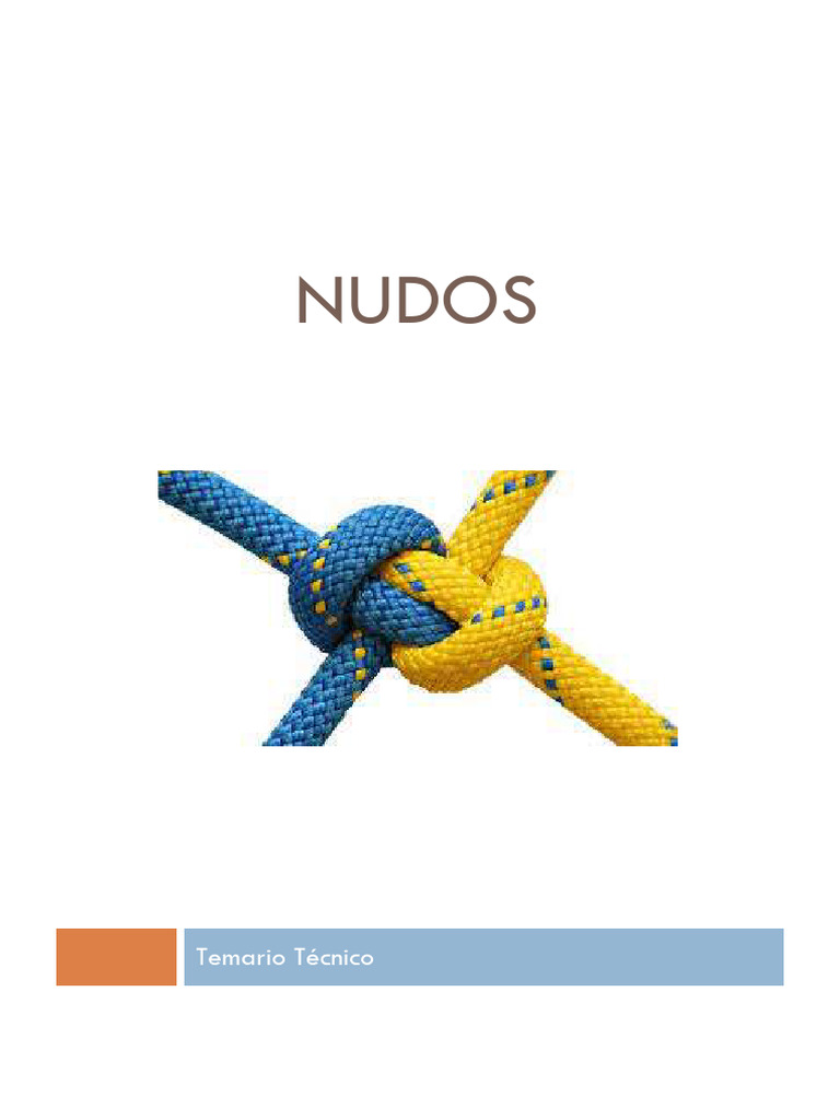 Nudos | PDF | Nudo | Cuerda
