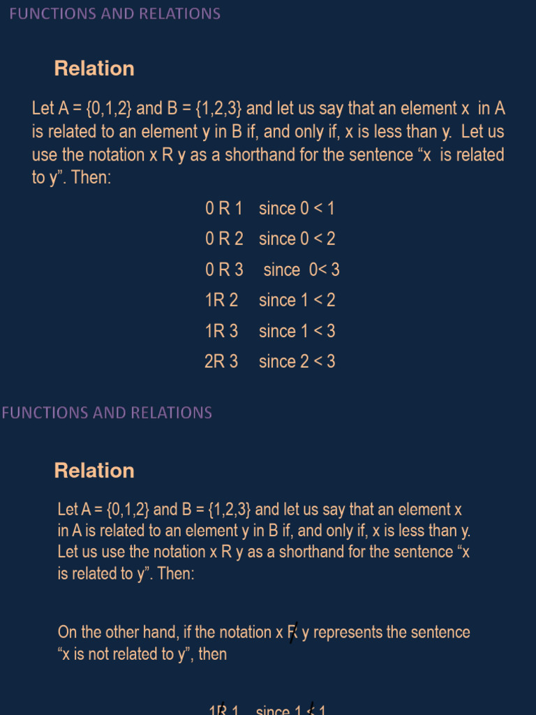 Functions and Relations | PDF | Mathematical Analysis | Mathematics