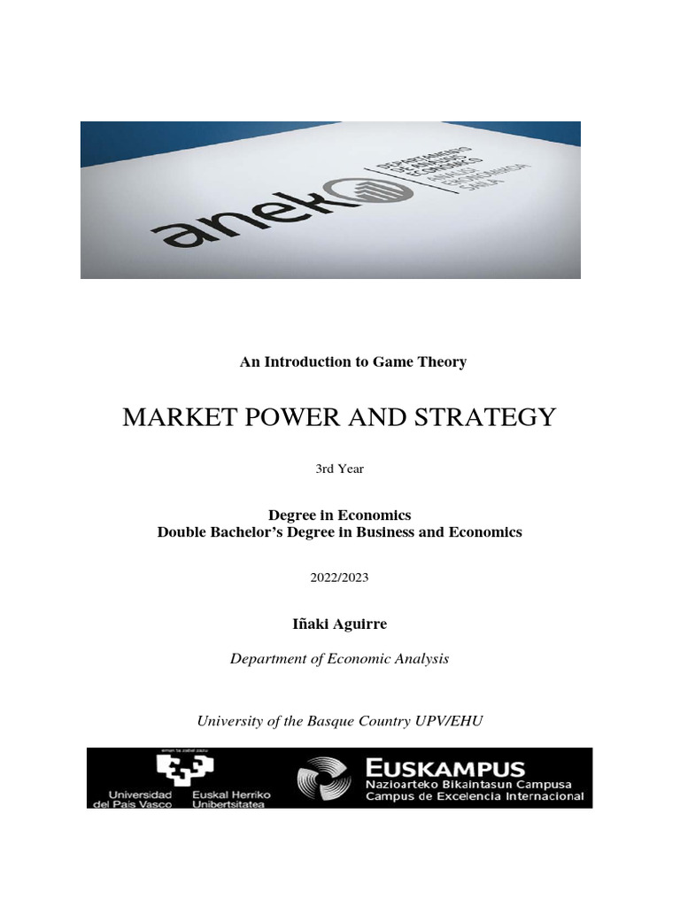 An Introduction to Game Theory | PDF | Game Theory | Systems Theory