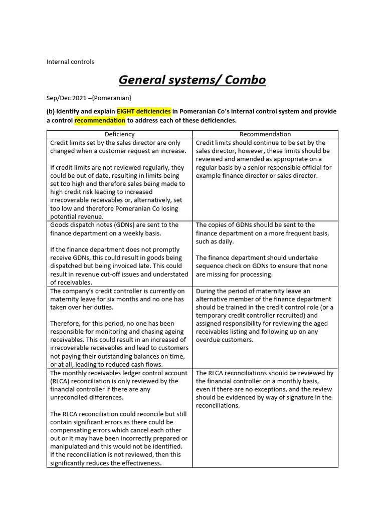 General Systems/ Combo | PDF | Accounts Payable | Business Economics
