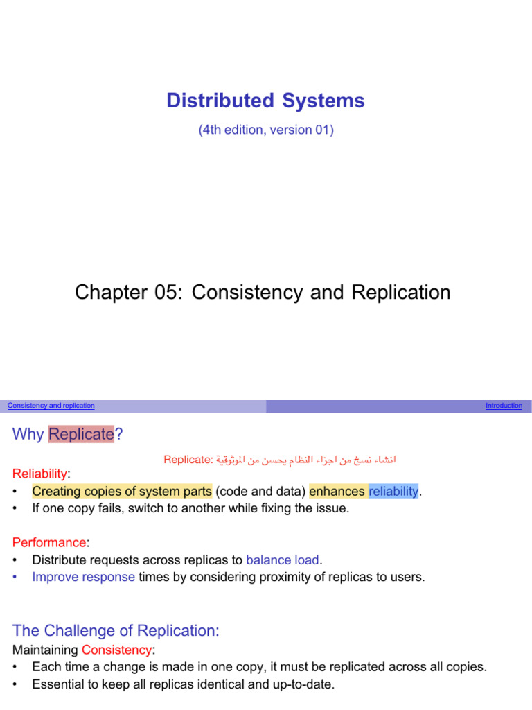 Consistency and Replication | PDF