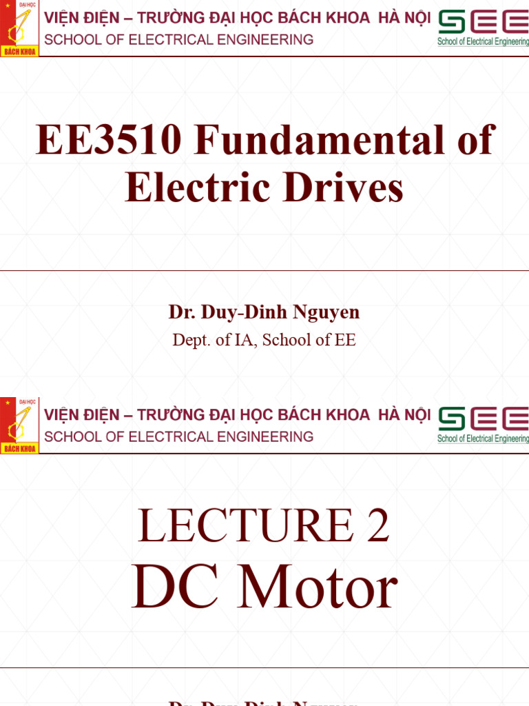 Class 2 DC Motor | PDF