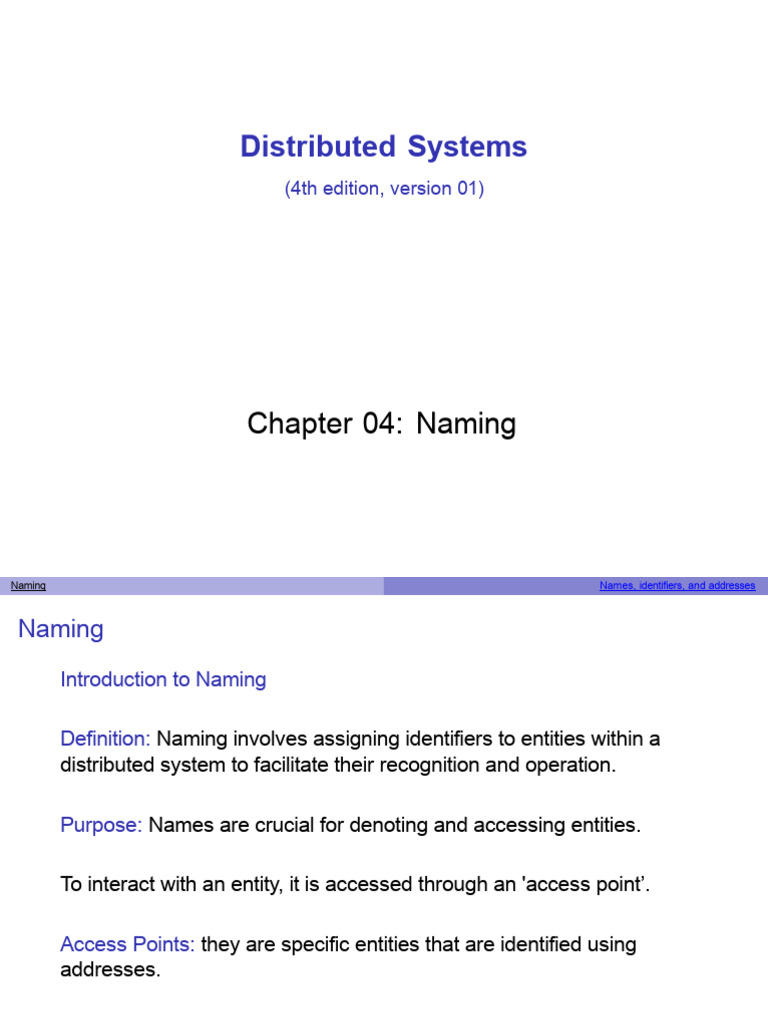 Naming | PDF | Domain Name System | Domain Name