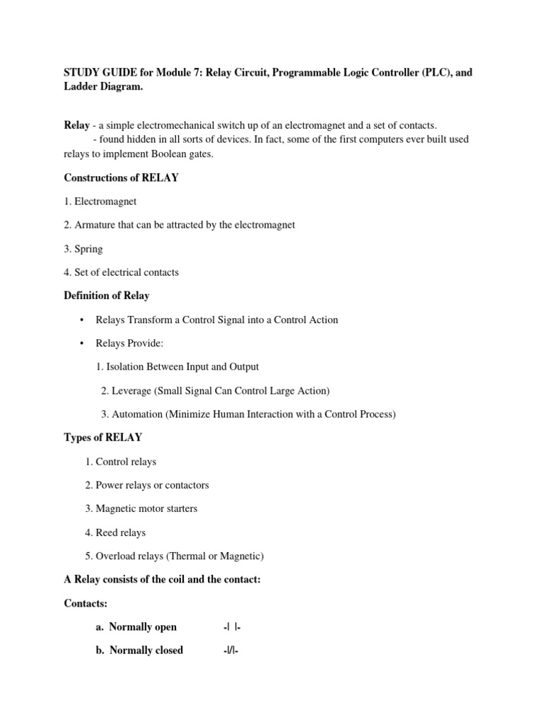 SGM7 | PDF | Relay | Programmable Logic Controller